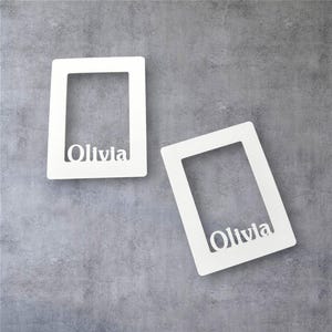 Personalized Photo Magnet Frame - 2x3 Inch Wallet Size Fridge Picture ...