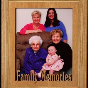 8x10 GENERATIONS Portrait Picture Frame Three Generations, Four ...