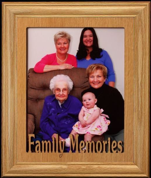8x10 GENERATIONS Portrait Picture Frame Three Generations | Etsy