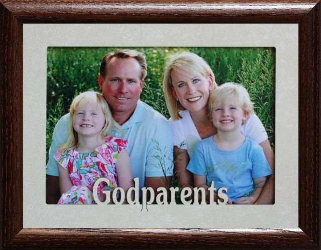 5x7 Jumbo ~ ME & MY GODPARENTS ~ Landscape Picture Frame ~ Great ...