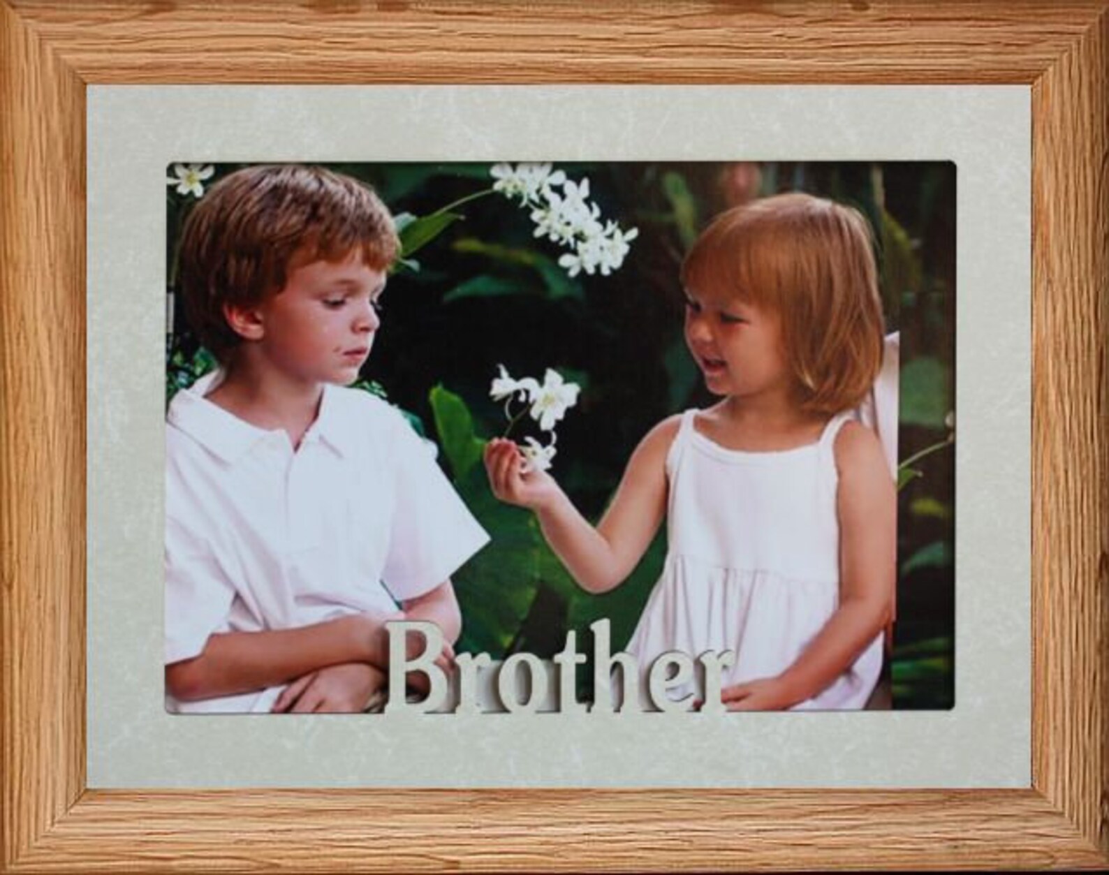 5x7 JUMBO BROTHER Photo Frame Holds a 5x7 Photo Christmas Birthday ...