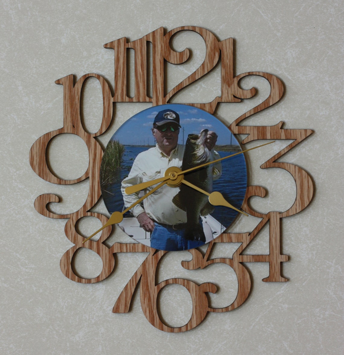 PERSONALIZED PHOTO Wall Clock KIT You Customize With Your | Etsy