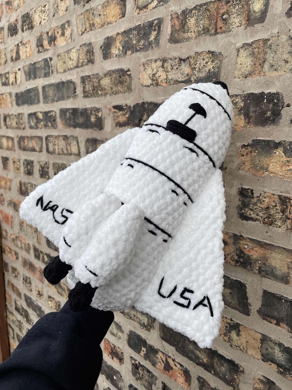 Digital Space Shuttle Crochet Pattern, DIY Space Ship Toy, Space ...