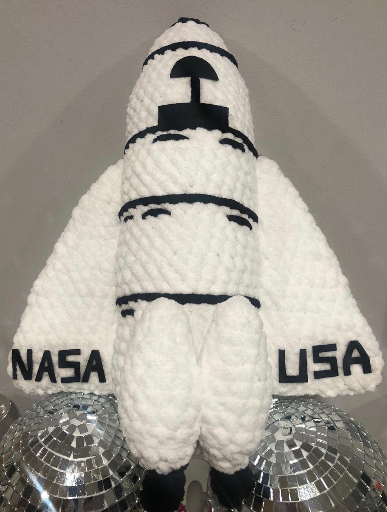 Digital Space Shuttle Crochet Pattern, DIY Space Ship Toy, Space ...