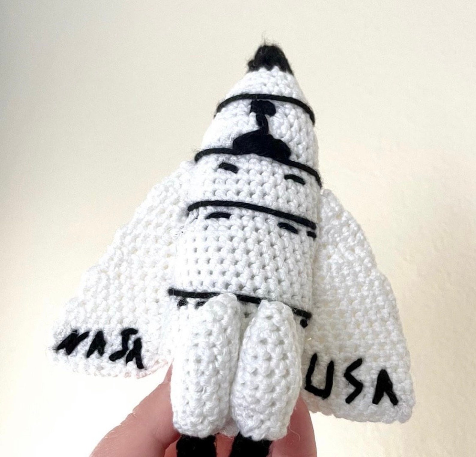 Digital Space Shuttle Crochet Pattern, DIY Space Ship Toy, Space ...