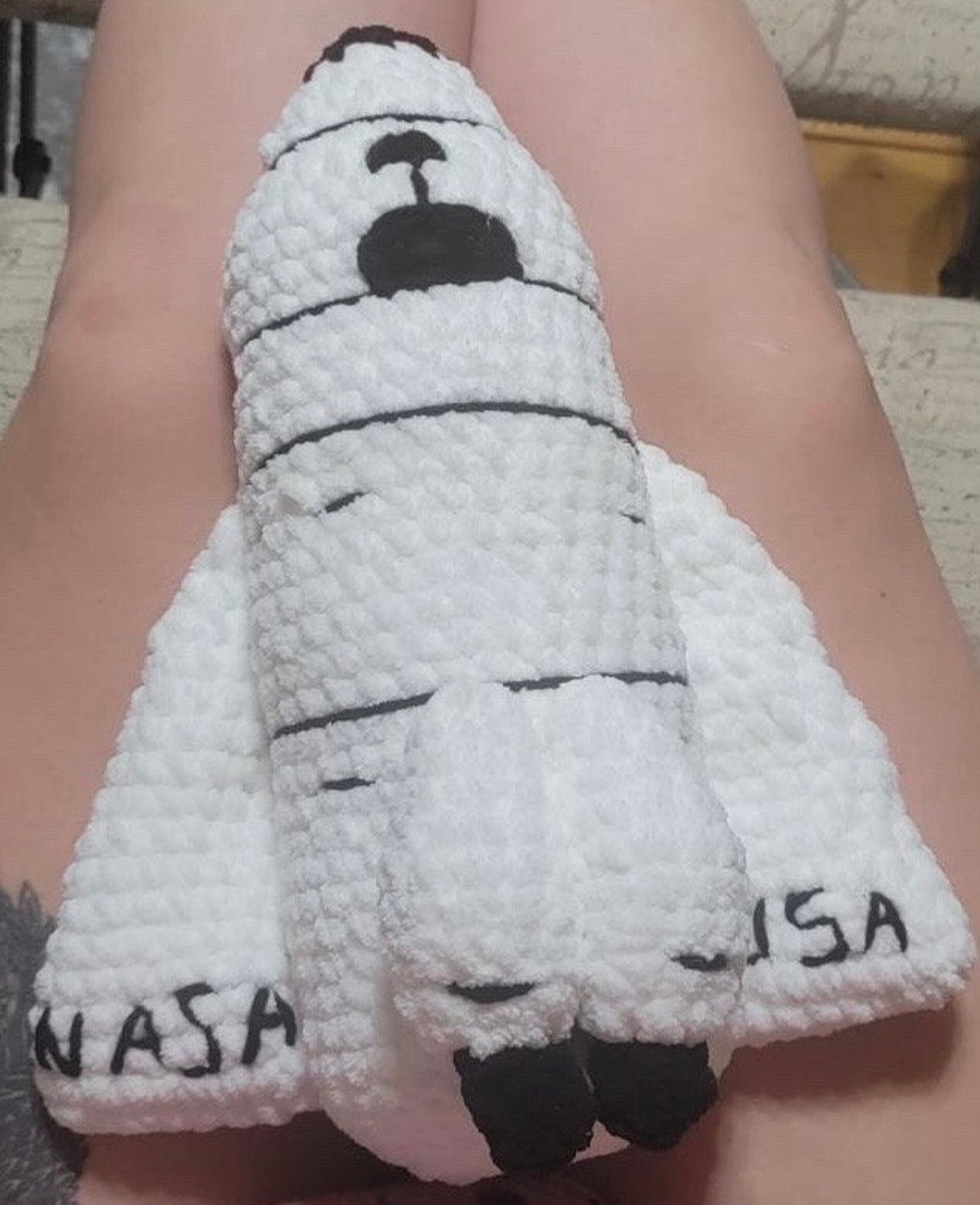 Digital Space Shuttle Crochet Pattern, DIY Space Ship Toy, Space ...