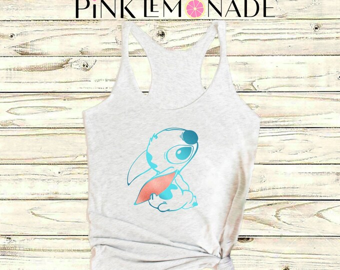 STITCH. Disney Shirt. Stitch Tank. Stitch Shirt .disney Tee. Disney ...
