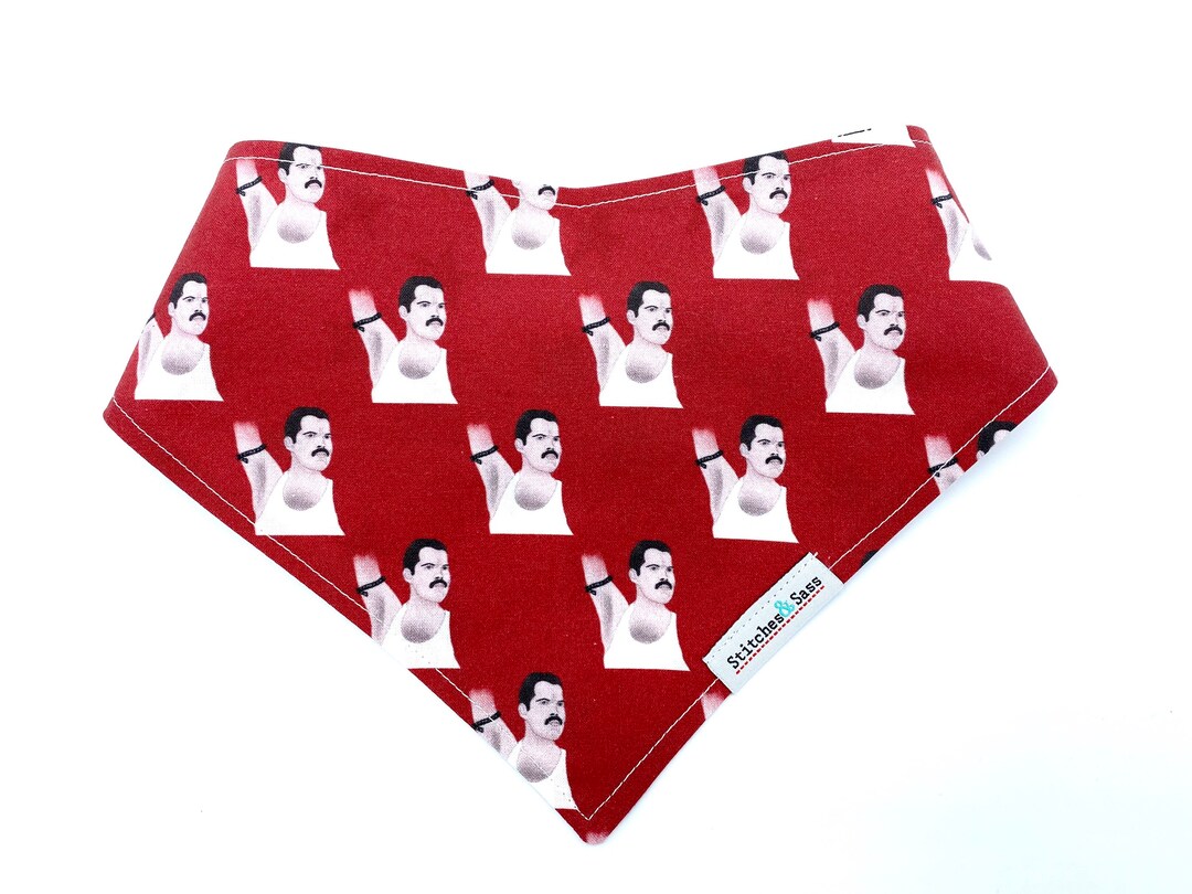The Queen - Pet Bandana - Adjustable - Reversible - Dog Bandana ...