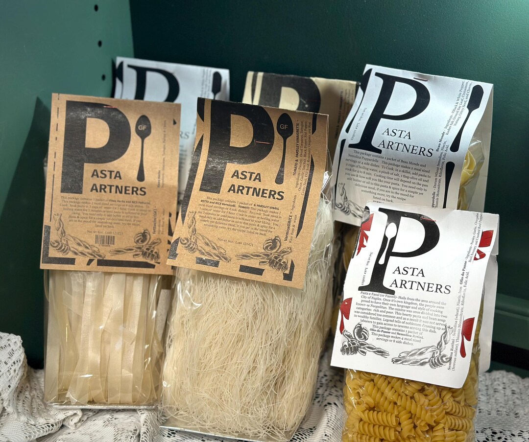 Pasta Partners Kit With Gluten Free Options - Etsy