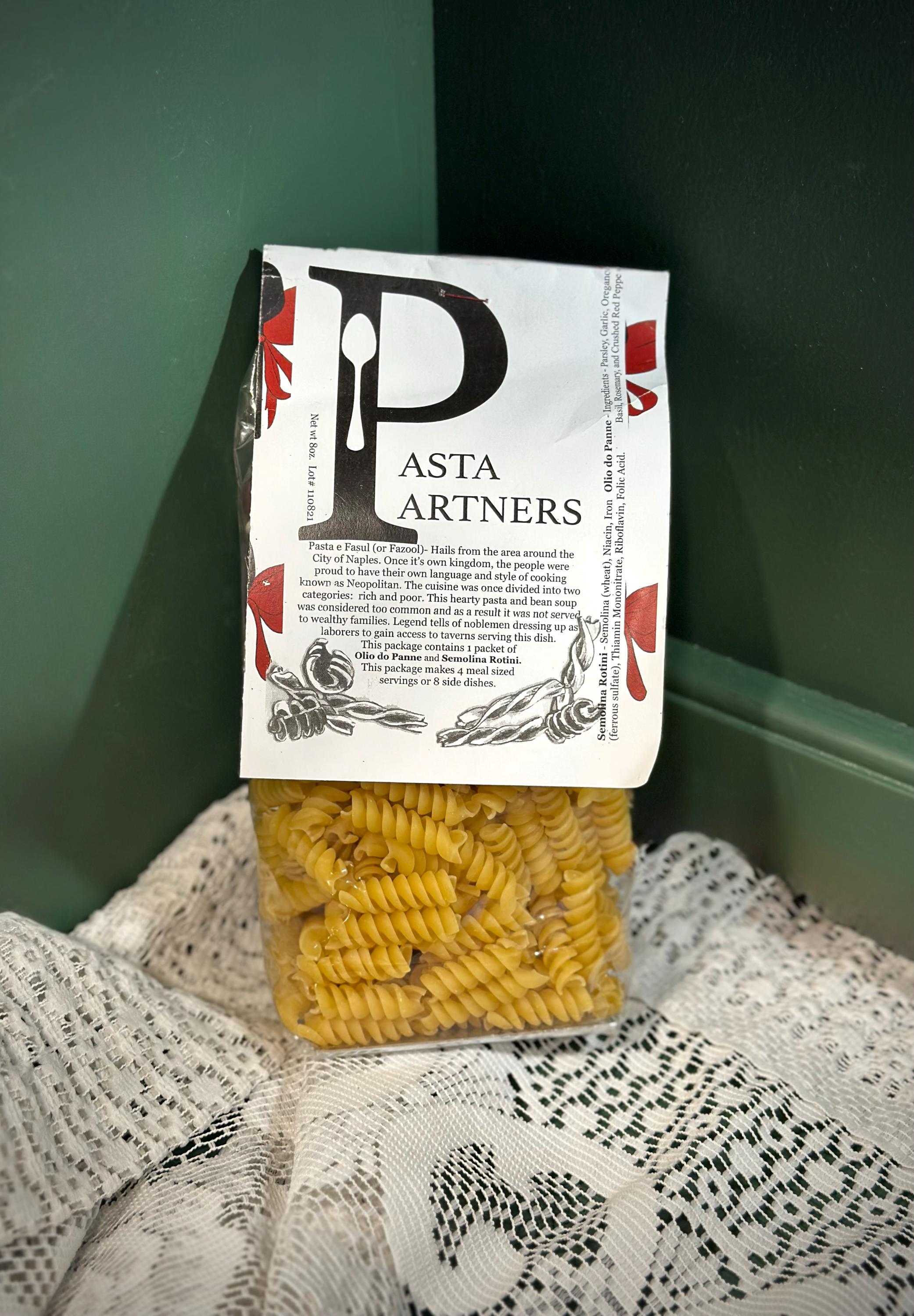 Pasta Partners Kit With Gluten Free Options - Etsy