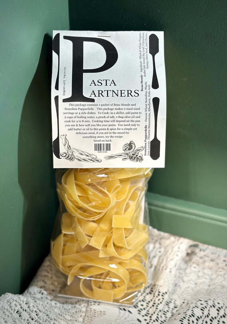 Pasta Partners Kit With Gluten Free Options - Etsy
