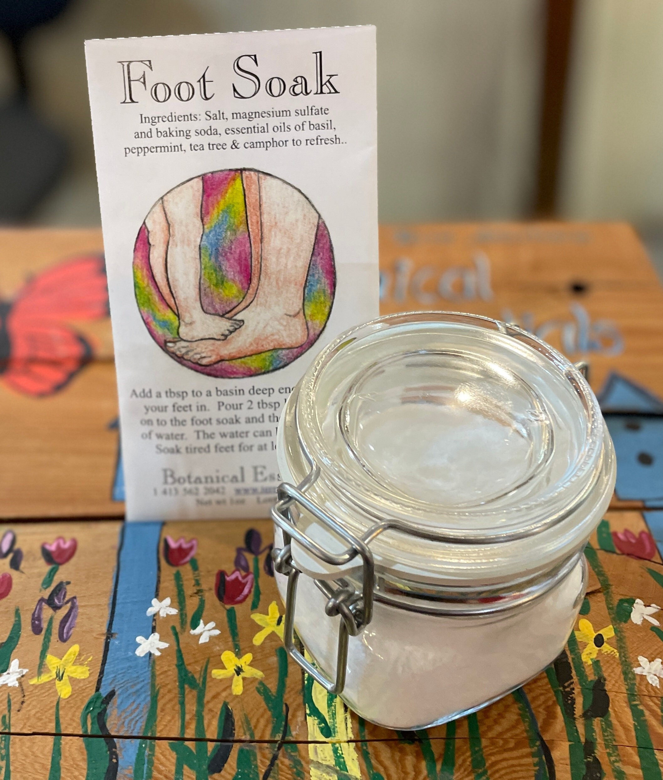 Foot Soak in Jars & Sample Sizes - Etsy