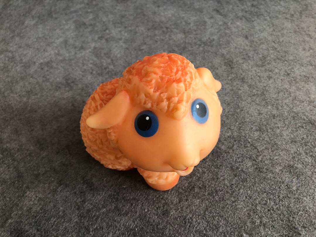 Vintage Soviet Rubber Squeaky Toy Lamb. - Etsy