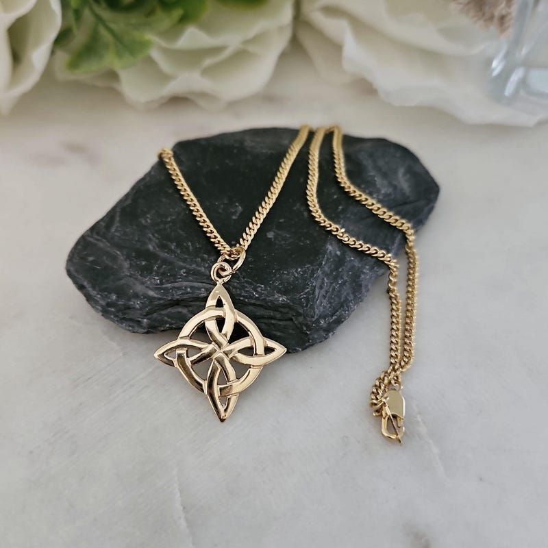 Dainty Celtic Jewelry Set - Etsy