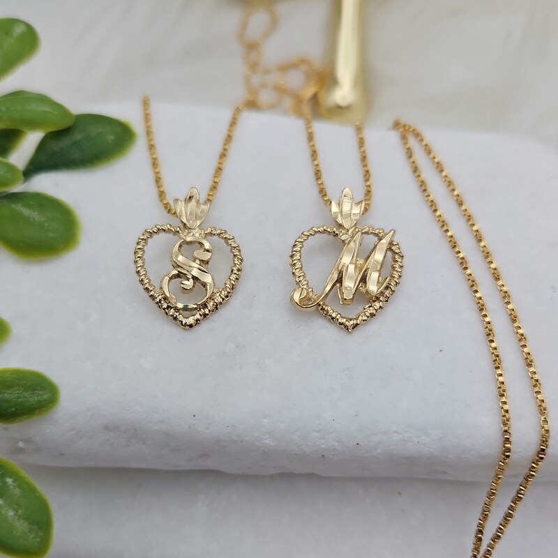 Initials With Heart - Etsy
