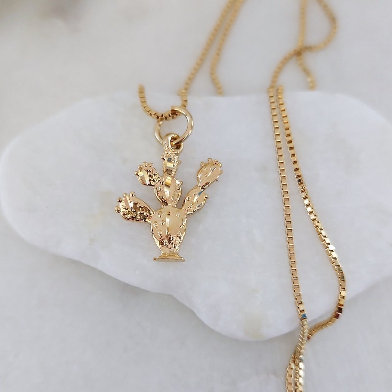Cactus Necklace - Etsy
