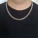Thick Cuban Link Chain, Thick Silver Chain, Silver Curb Chain, Curb ...
