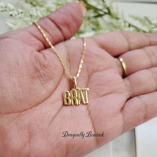 Brat Necklace - Etsy