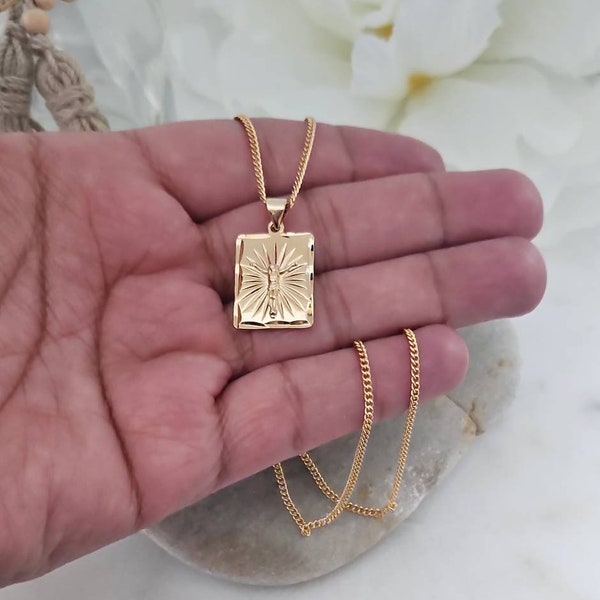Rectangular Pendant - Etsy