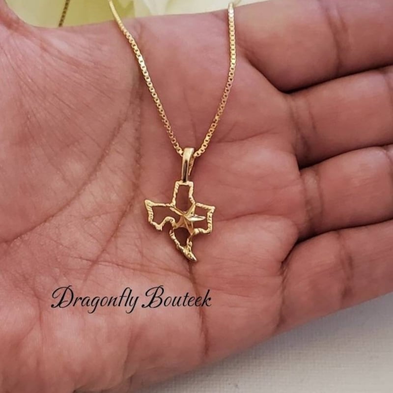 Texas Necklace - Etsy