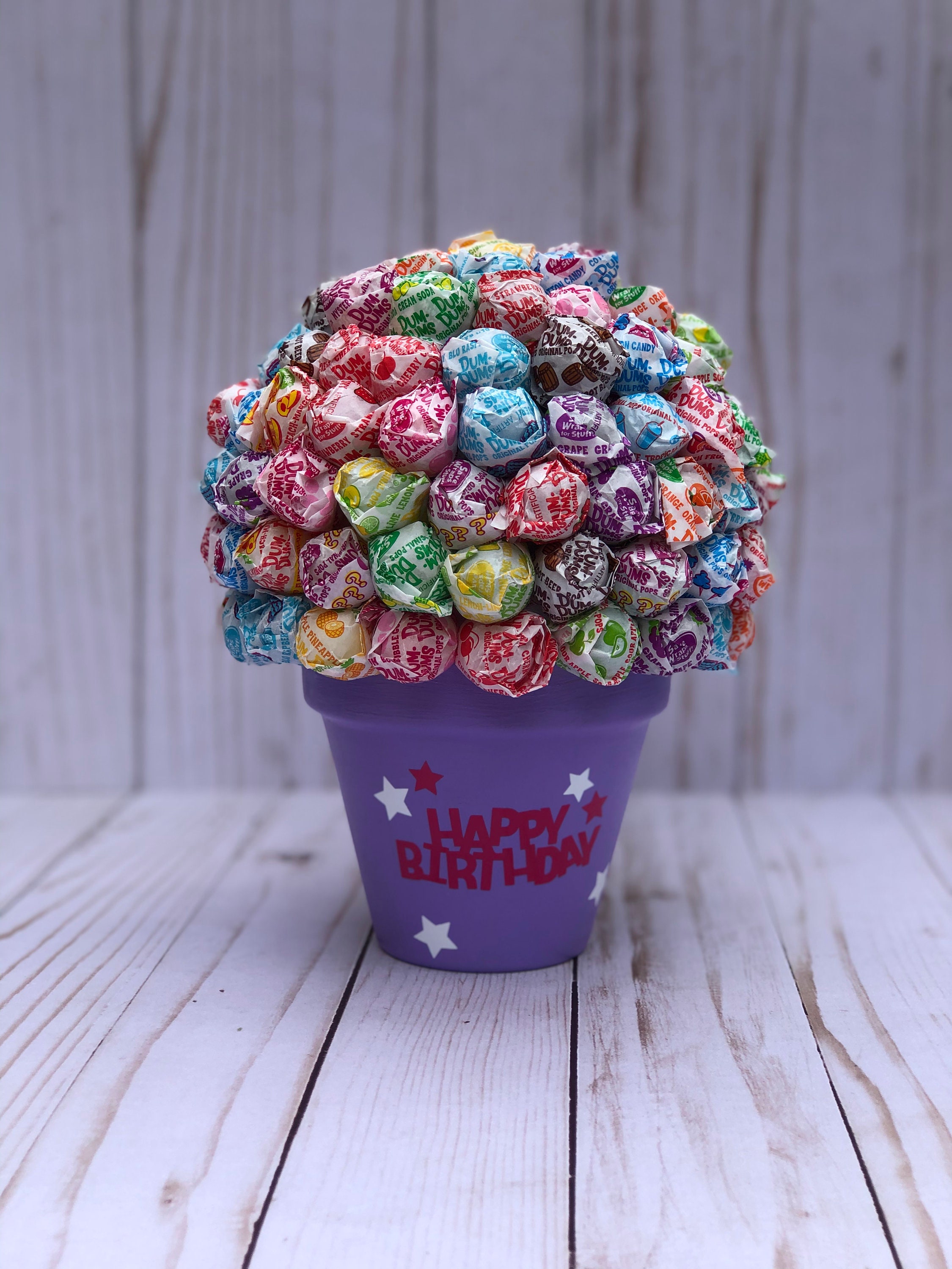 Happy Birthday Lollipop Bouquet / Candy Bouquet / Birthday - Etsy