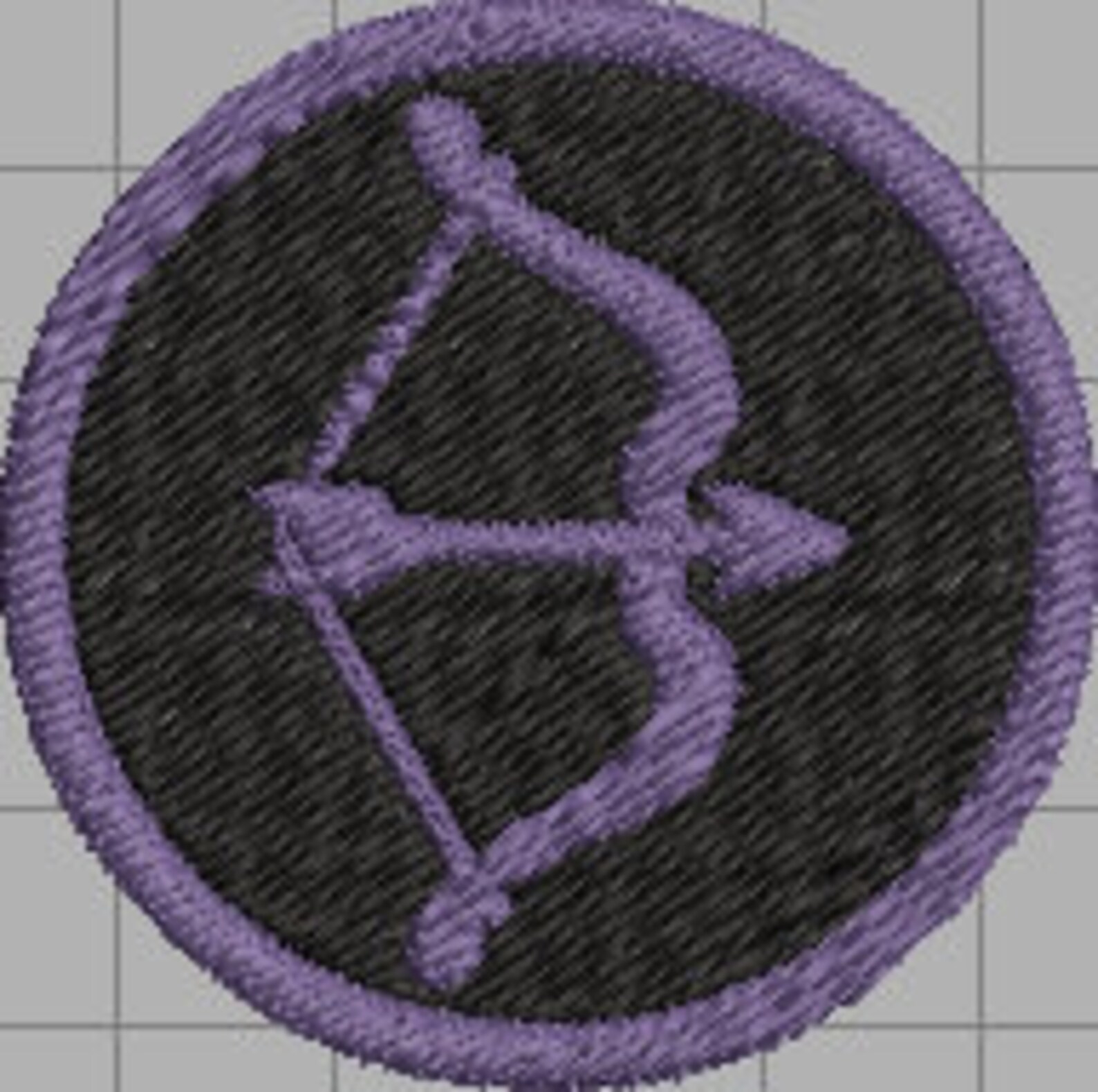 Hawkeye Embroidery Design - Etsy