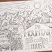 Coloring Page, Mountains Are Calling Quote, John Muir, Digital Download ...