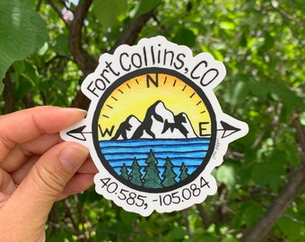 Fort Collins Stickers - Etsy