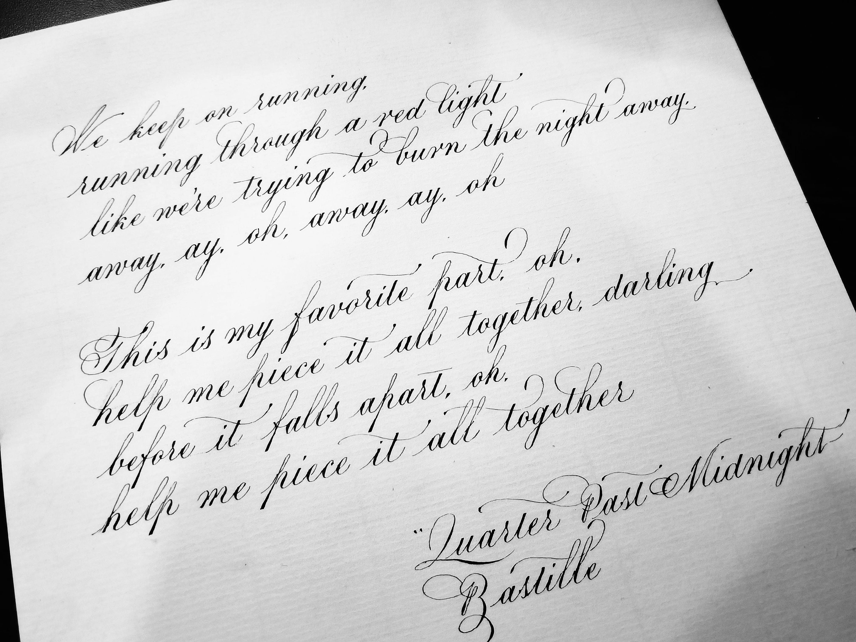 Citas cartas y letras personalizadas - Etsy España