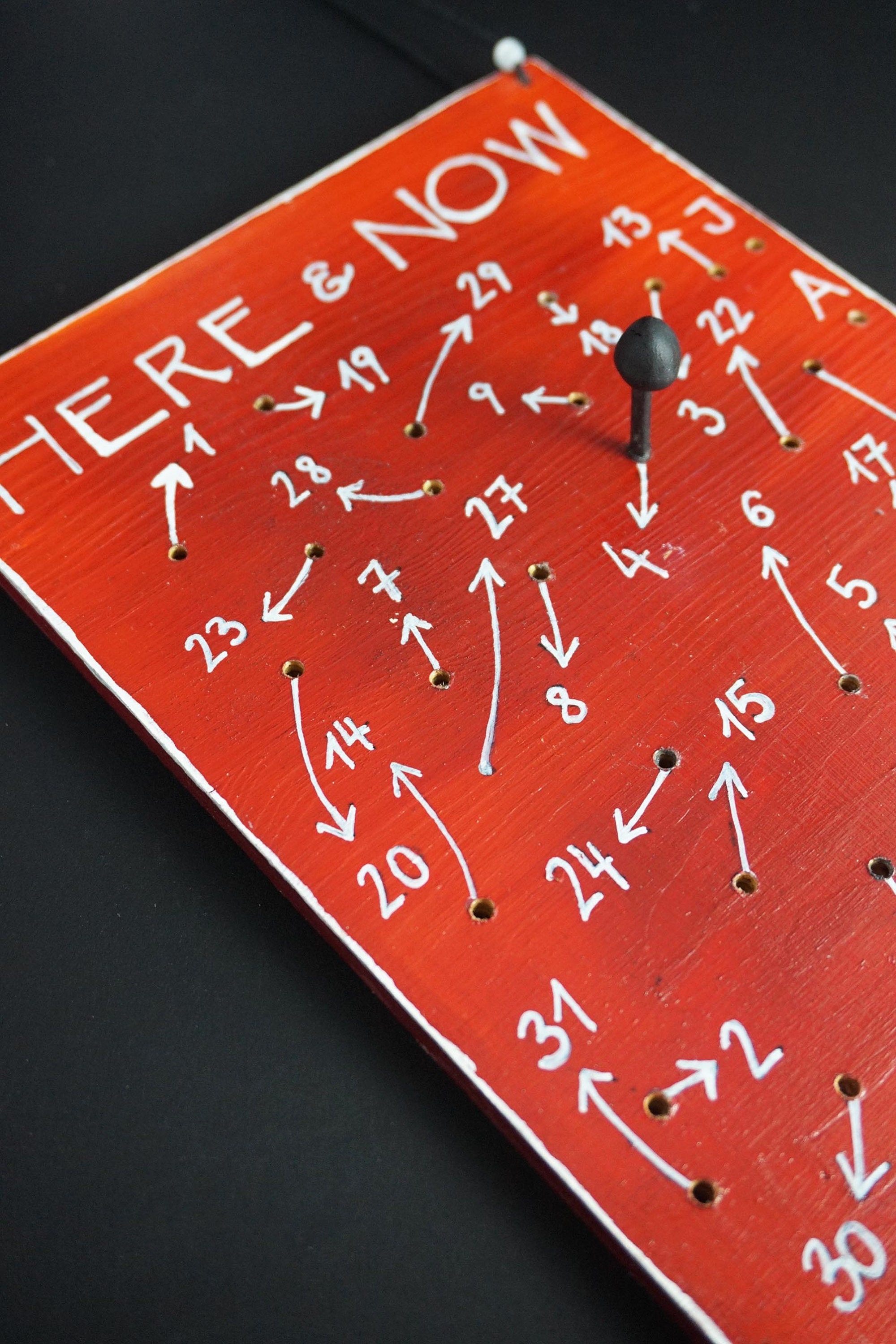 Wooden Annual Calendar, Endless Calendar, Here and Now, New Year Gift ...