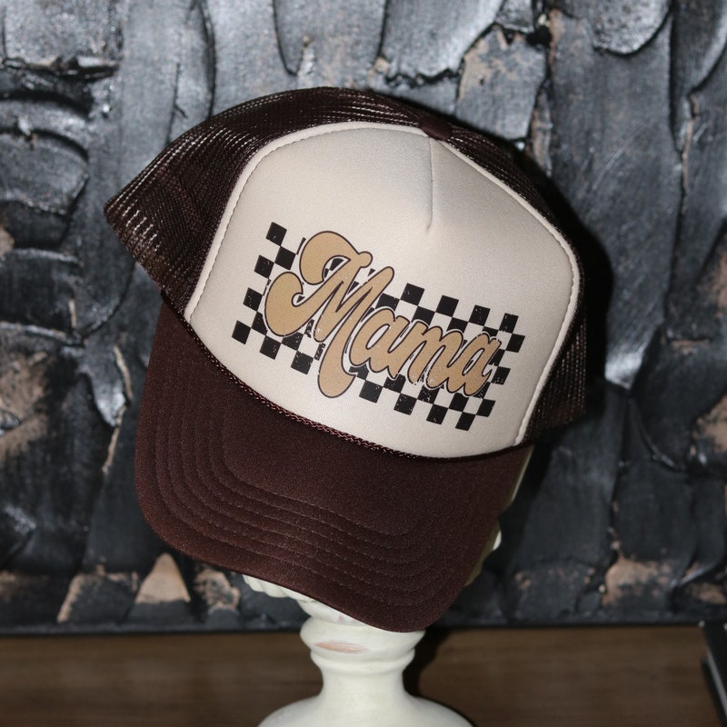 Checkered Hat - Etsy