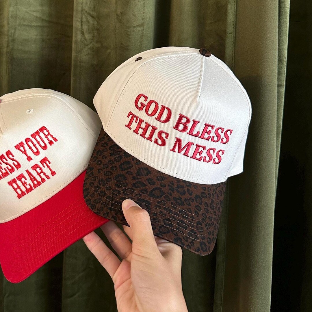 God Bless This Mess Hat - Etsy