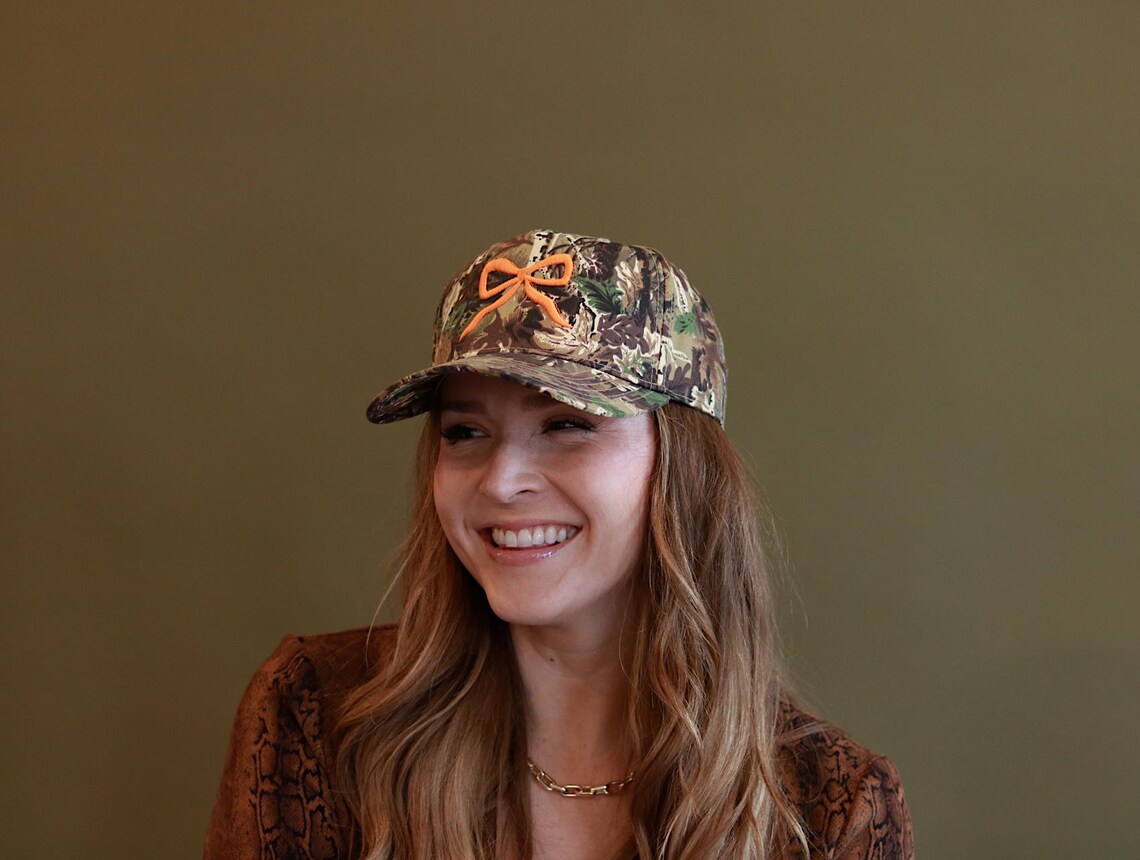 Camo Bow Hats Multiple Colors - Etsy