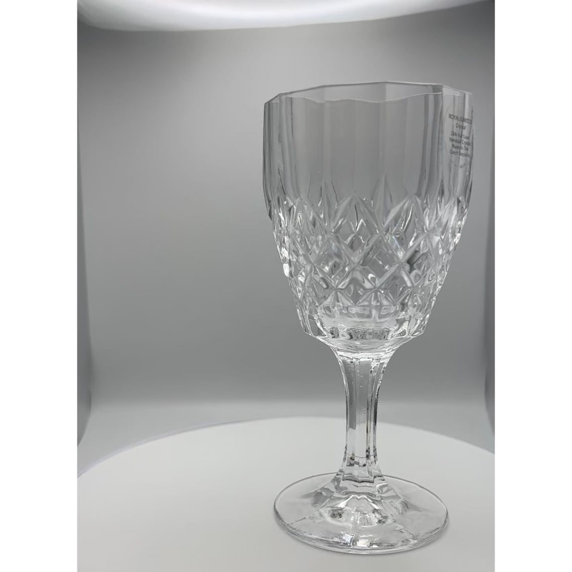 Royal Limited Crystal 24% Lead Crystal Czech Republic Wine Glass - Etsy