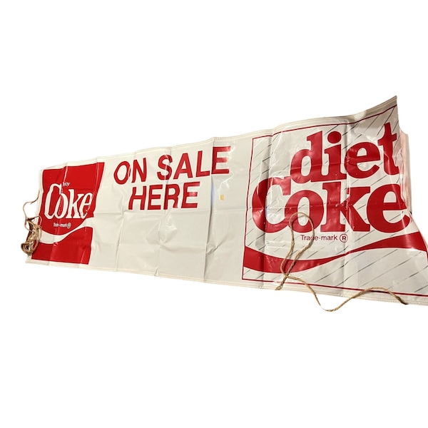 Vintage Diet Coke Sign - Etsy