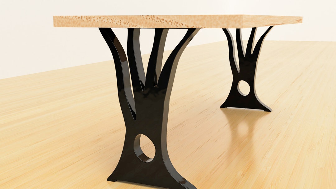 Hollow Tree Table Legs. Metal Table Legs. Tree Branch Legs. - Etsy Canada