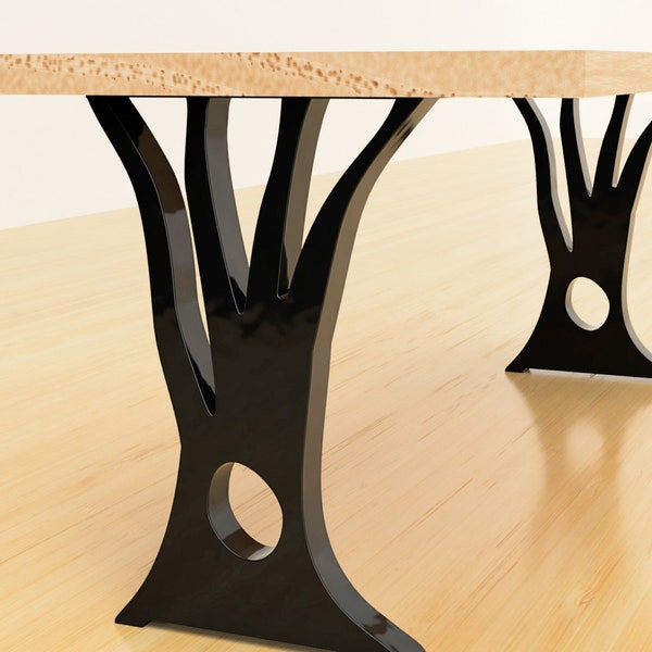 Iron Table Legs - Etsy