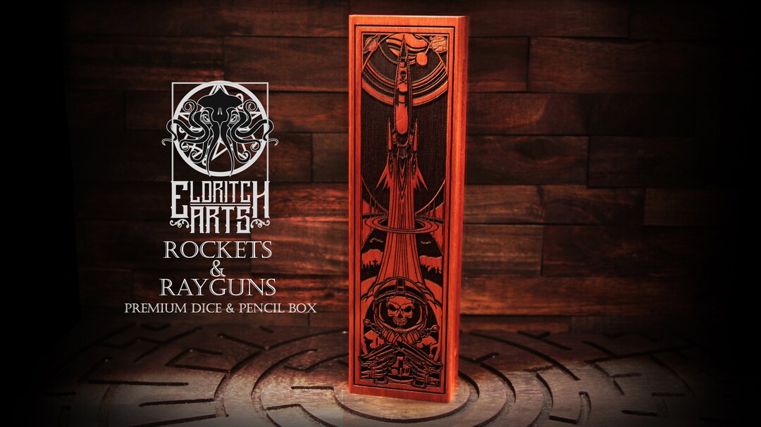 Dice Box - Rockets and Rayguns - RPG, Dungeons and Dragons, Dnd ...