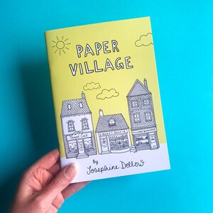 PAPER VILLAGE BOOK - Paper Craft Activity Book - Etsy