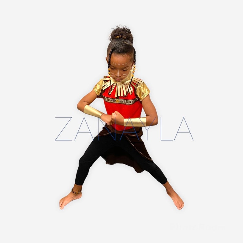 Cosplay Toddler Wakanda Warrior Costume. girls Order Soon - Etsy