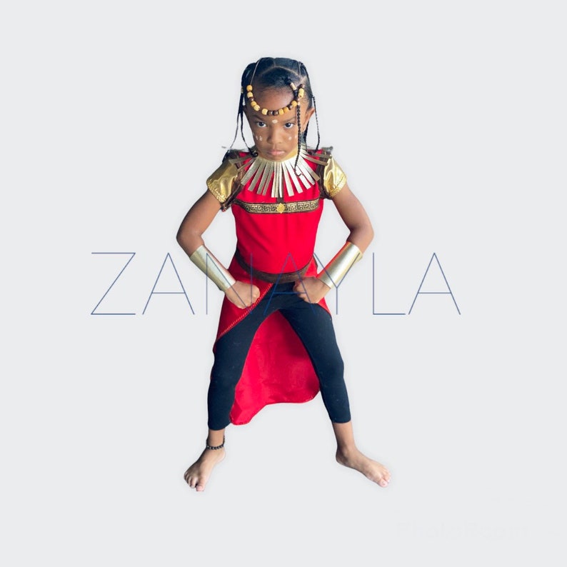 Cosplay Toddler Wakanda Warrior Costume. girls Order Soon - Etsy