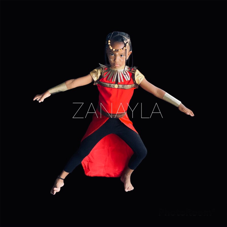 Cosplay Toddler Wakanda Warrior Costume. girls Order Soon - Etsy