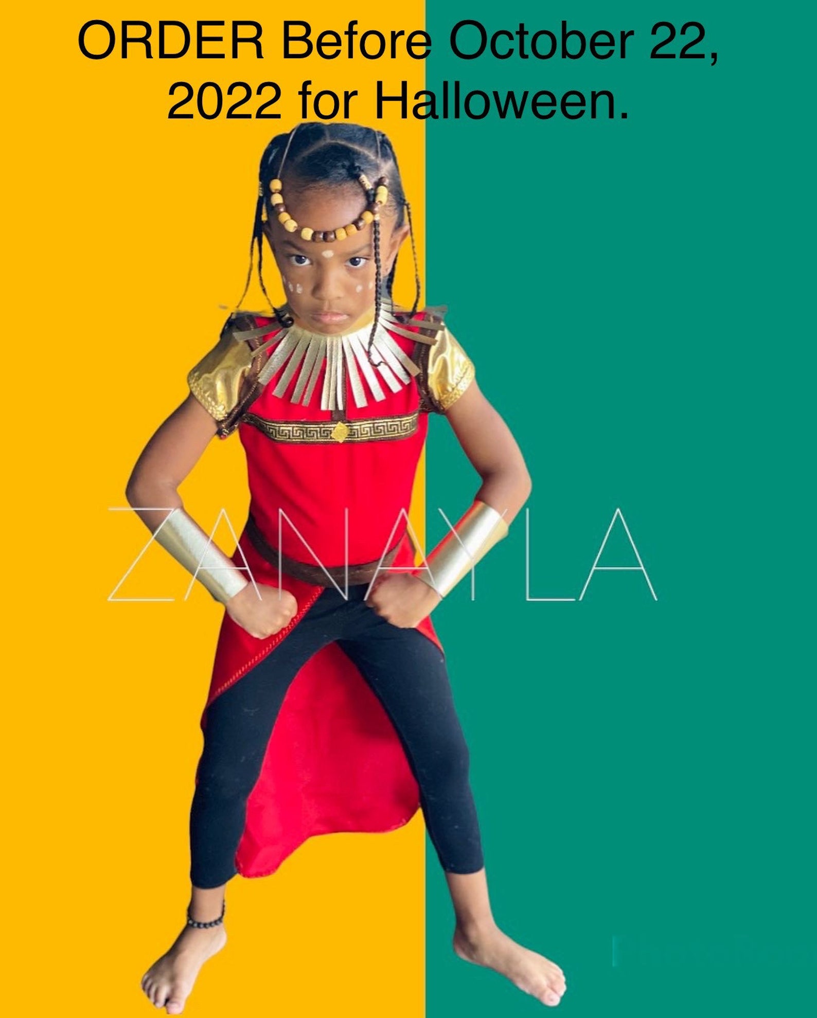 Cosplay Toddler Wakanda Warrior Costume. girls Order Soon - Etsy