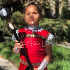 Cosplay Toddler Wakanda Warrior Costume. girls Order Soon - Etsy