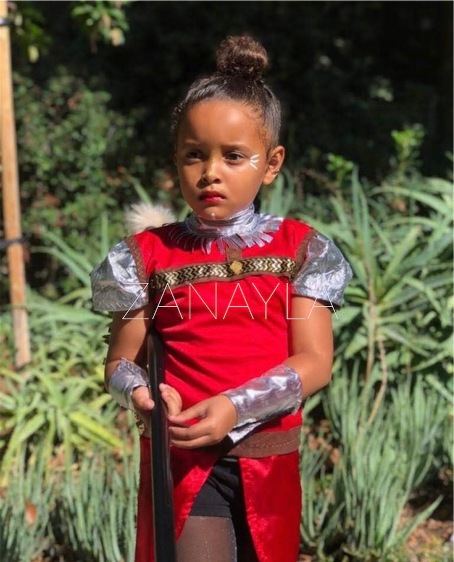 Cosplay Toddler Wakanda Warrior Costume. girls Order Soon - Etsy