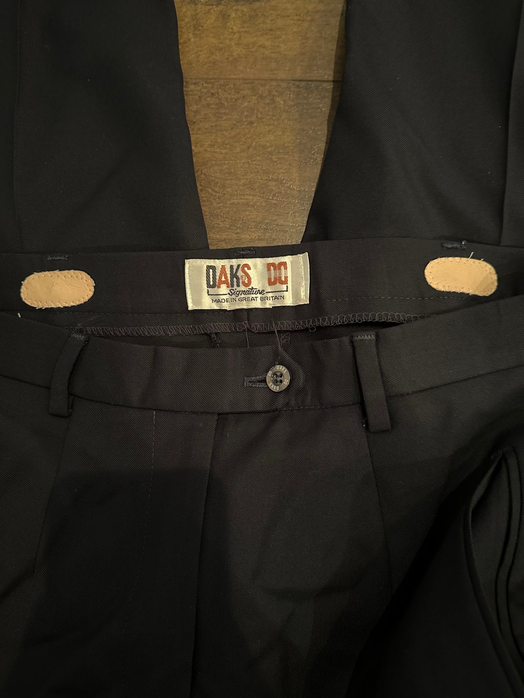 Vintage DAKS High Rise Pants - Etsy
