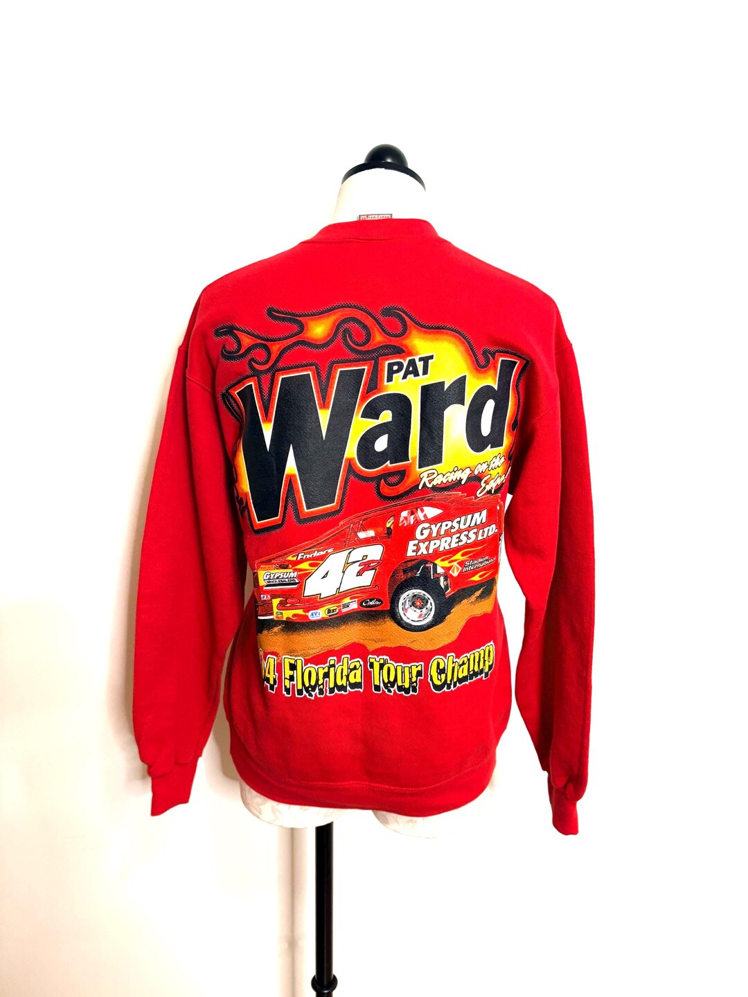 Vintage Signed Pat Ward Racing Sweatshirt – 2004 Florida Tour Champ ...