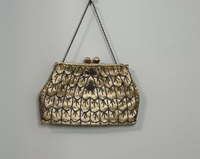 Antique 1920’S Hand Beaded ALBRO Evening Bag - Made in France - Etsy