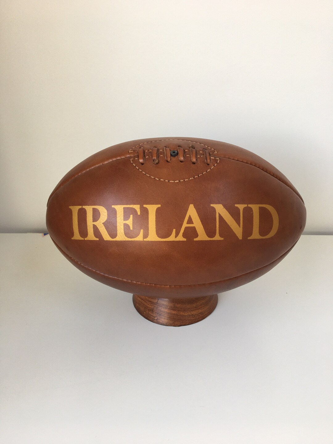Rugby Vintage Ireland Rugby Ball / Leather Rugby Ball / Gift - Etsy