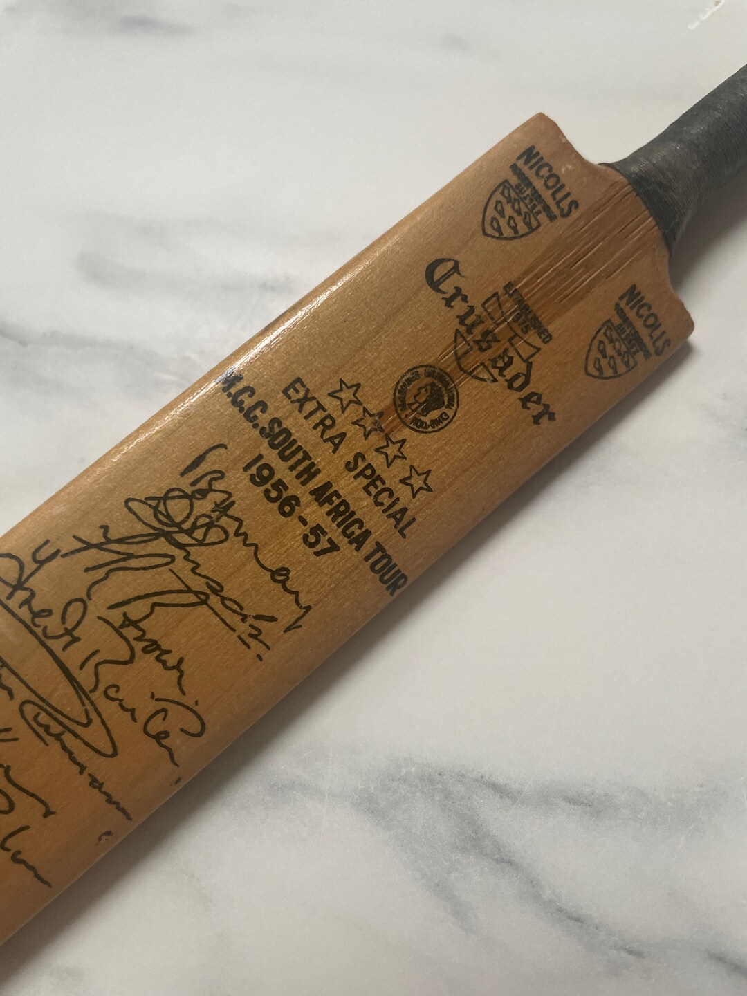 Mini Cricket Bat M.C.C South Africa Tour 1956-57 / Signed - Etsy